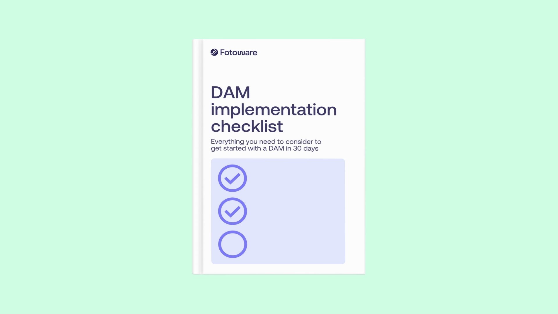 More about DAM implementation